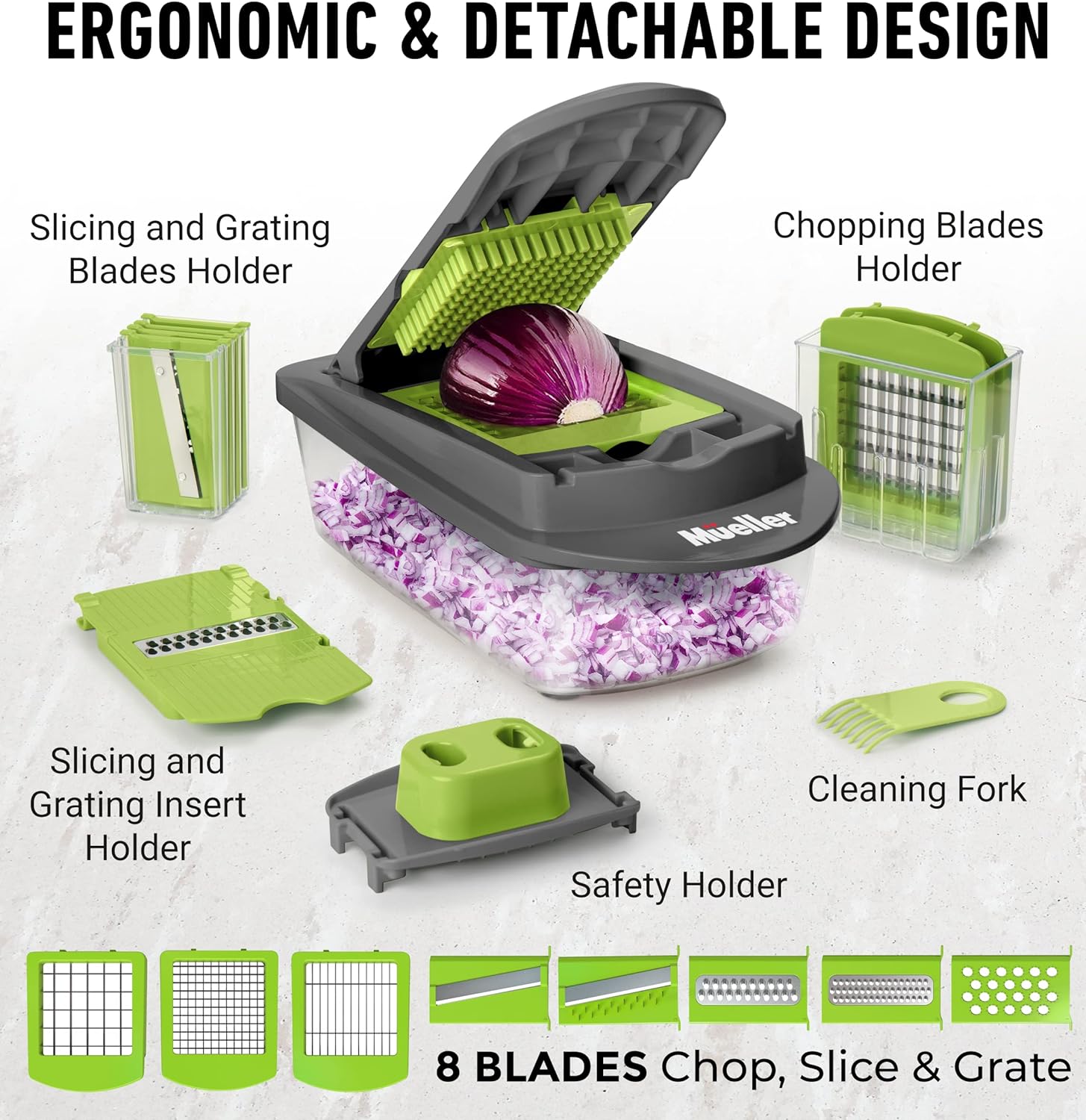 Mueller Pro-Series Vegetable Chopper Review - kitchentoolreview.com